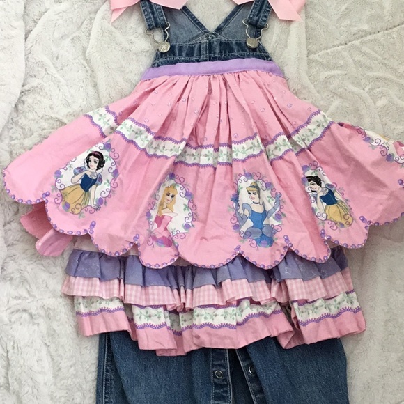 OshKosh B'gosh | Costumes | Disney Princess Custom Overalls | Poshmark